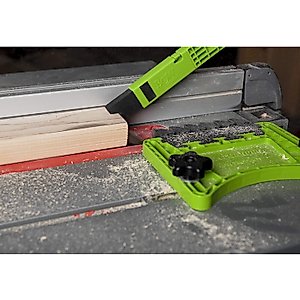 BOW Products MINI PushPRO PP2 - Push Stick for Table Saws - EVA Tipped Push Block That Reduces Vibrations and Improves Material Grip - Woodworking Tools and Safety Accessories
