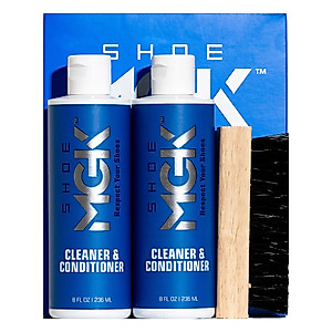 Shoe MGK Double Pack XL - Shoe Cleaning Kit Bundle for White, Athletic, and Leather Shoes