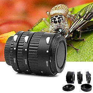 Mcoplus Extnp Auto Focus Macro Extension Tube Set (12mm 20mm 36mm) for Nikon AF AF-S DX FX SLR Cameras