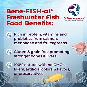 DrTim's Aquatics Bene-Fish-al® Freshwater Fish Food - Single-Pack 0.88 oz. Pouch