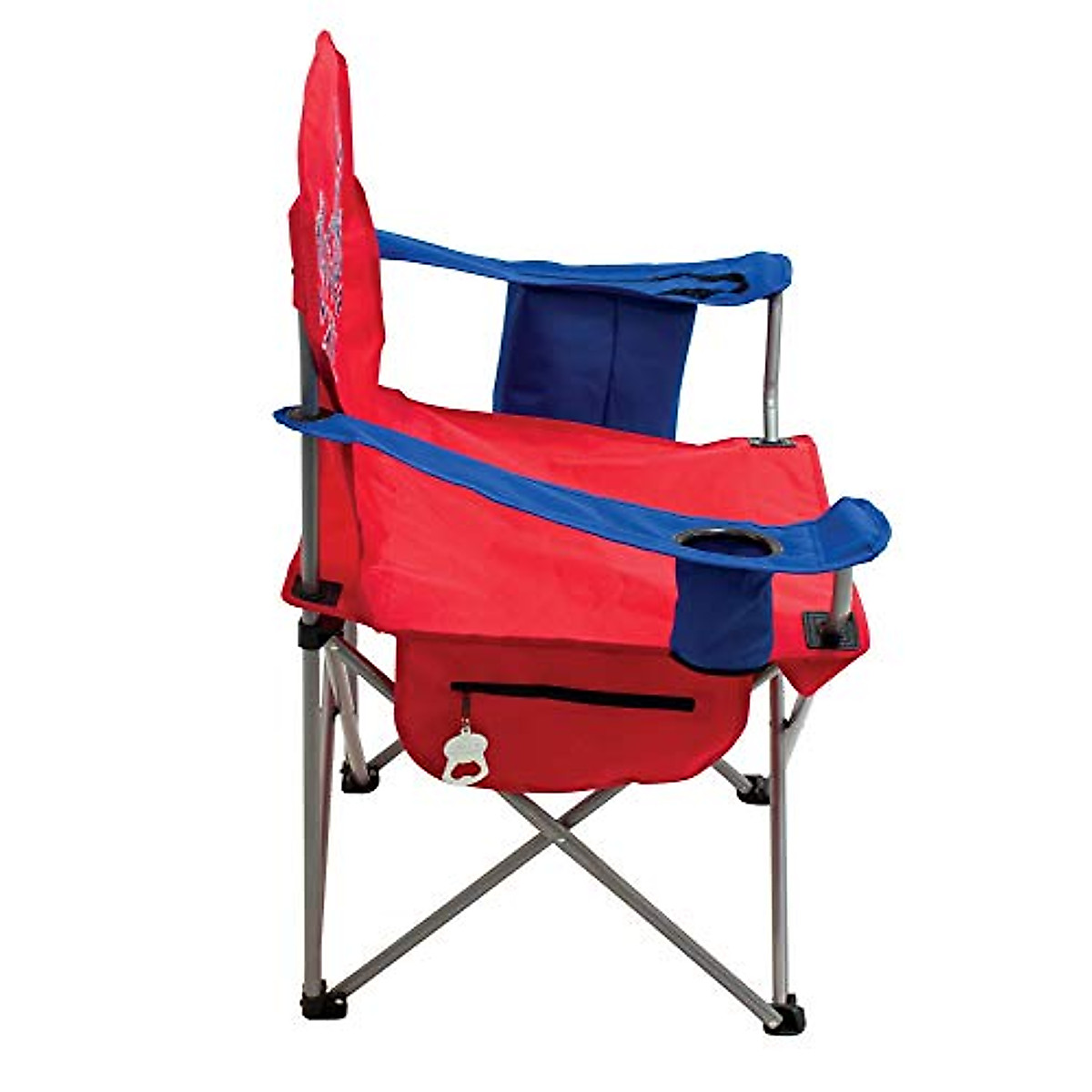 Margaritaville Outdoor Quad Folding Chair - 1977 - Red/Blue, 21.5"" x 36.5"" x 37.5""" (630251-1)