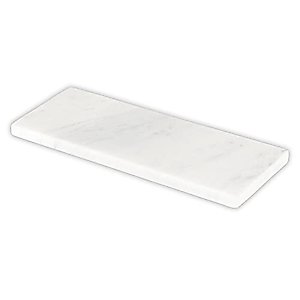 Santa Barbara Design Studio Table Sugar Marble Serving Board, Small, White