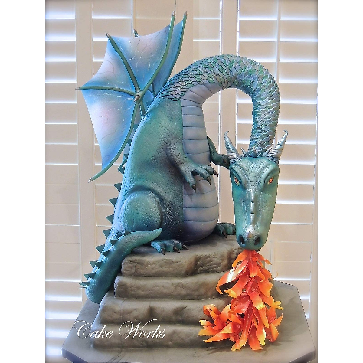 Marvelous Molds Alligator Silicone Impression Mat for Cake Decorating with Fondant Gum Paste