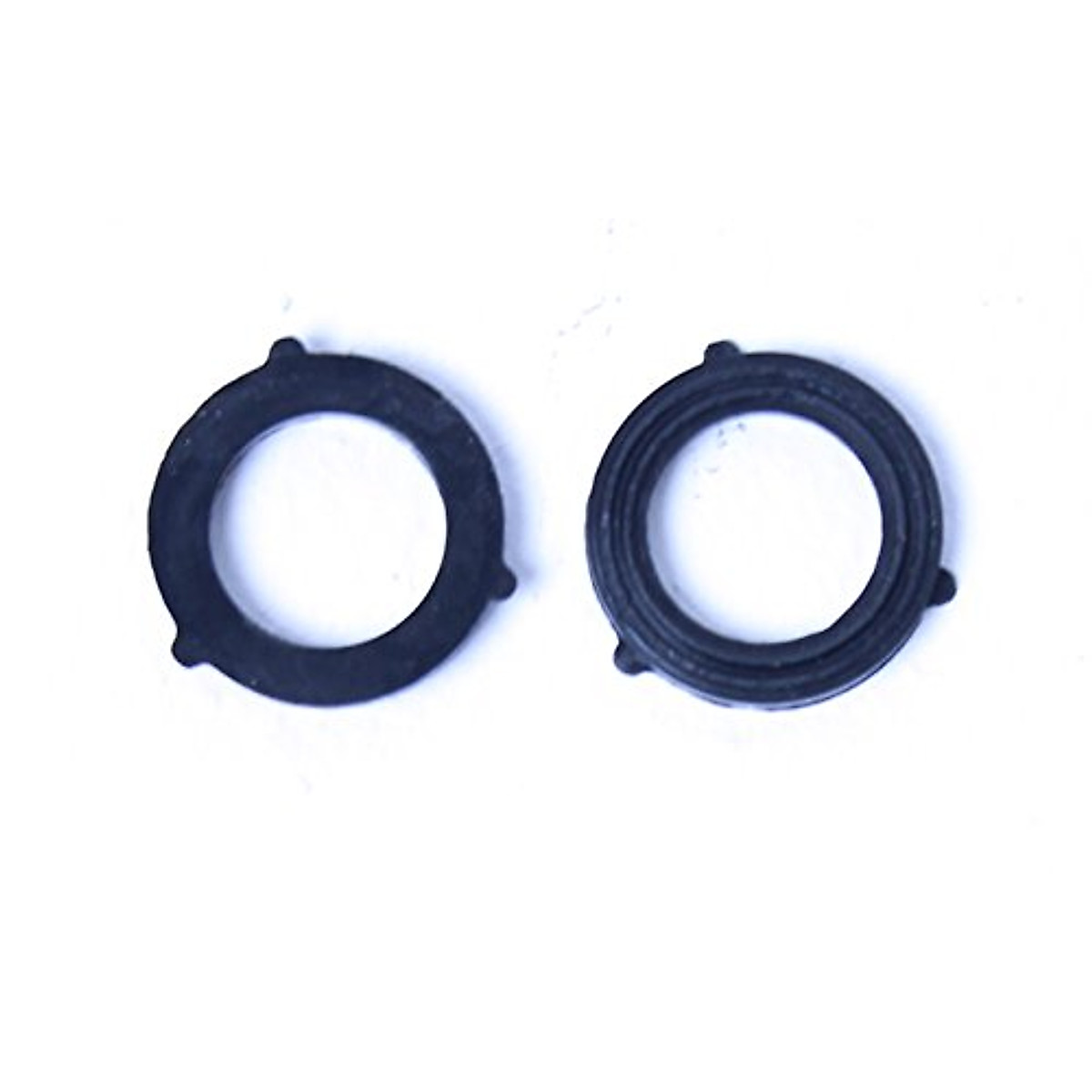 Kasian House Heavy Duty Brass Garden Hose Splitter, Y Valve, 2 Way Connector for Outdoor Faucet, Outside Water Bib Spigot Adapter, Large Comfort Grip Handles, 2 Extra Rubber Washers