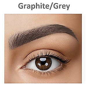 Demure Eyebrow Dye Kit, Professional Formula Brow Tint - contains Argan Oil & Castor Oil (Omega 6, Carotene, Vitamins А, Е, F), Fast and Safe Results (Dark Brown)