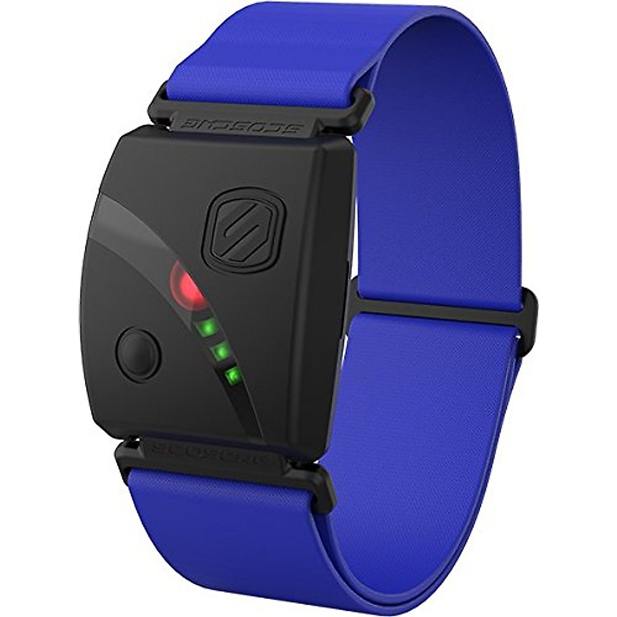 Scosche Rhythm 24 Waterproof/Dustproof Fitness Armband with Built-in Memory, Dual Band ANT+ and BLE Bluetooth Smart, Hyper Accurate Tracking of Your Heart Rate During Workouts