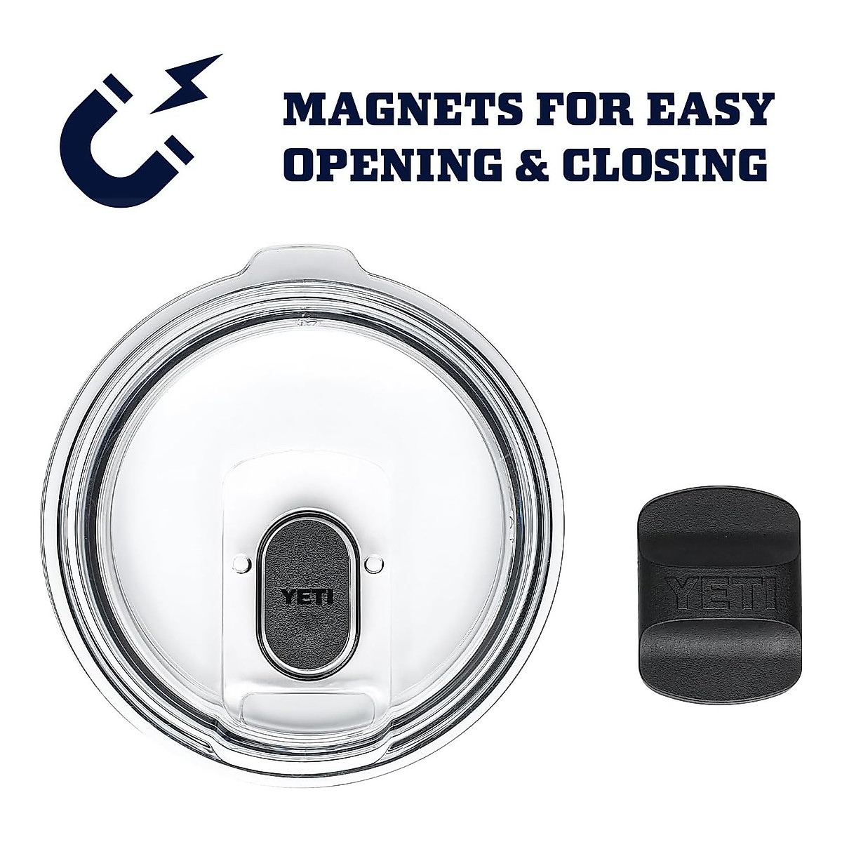 YETI Rambler 10 oz Stackable Lowball 2.0, Vacuum Insulated, Stainless Steel with MagSlider Lid, Black Stone