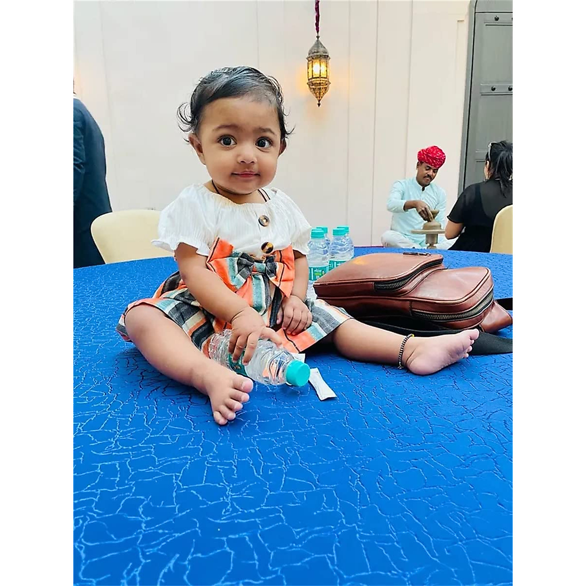 Infant Baby Girls Dress Summer Kids Casual Party A-Line Dresses (9-12 Months)