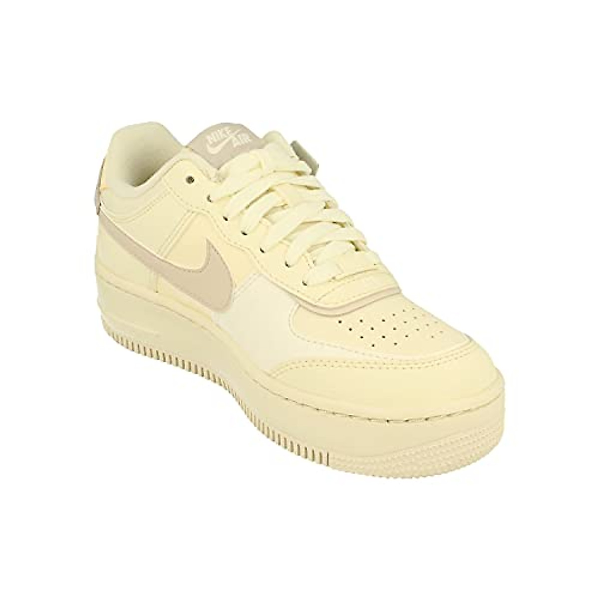 Nike Womens WMNS Air Force 1 Low Shadow CU8591 102 Coconut Milk - Size 6W