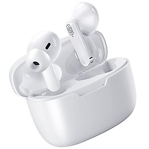 Wireless Earbuds Bluetooth 5.0 Headphones Noise Canceling Ear Buds Earphone with Charging Case 3D Stereo Auto Pairing Built-in Mic 24H Play Time Bluetooth Earplugs for iOS Android