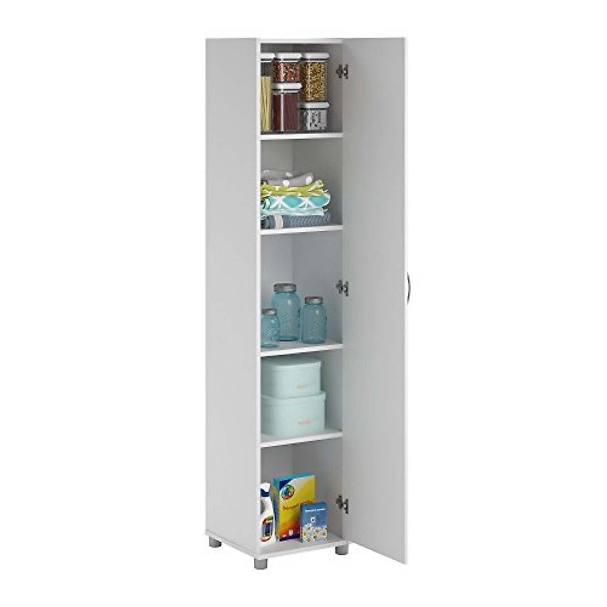 SystemBuild Kendall 16" Utility Storage Cabinet - White