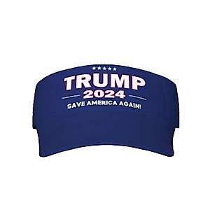 Stylish 2024 Save America Again Visor Cap Sun Hat for Women Men Teens for Sport Beach Tennis Golf Running Hiking Adjustable Cap