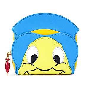 Loungefly x Disney Pinocchio Jiminy Cricket Cosplay Wallet (Multicolored, One Size)