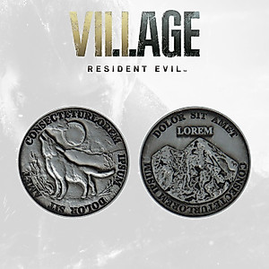 Resident Evil Village Limited Edition Replica Currency Coin