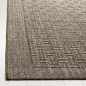 SAFAVIEH Palm Beach Collection 2' x 3' Silver PAB359D Sisal Accent Rug