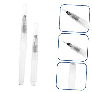 6pcs Travel Set Bulk Pencils Paint Brushes Set Water Coloring Brush Pen Water Coloring Brush Pens Watercolor Brush Pen Filling Writing Brush Brush Set Water Brush Watercolor Pens