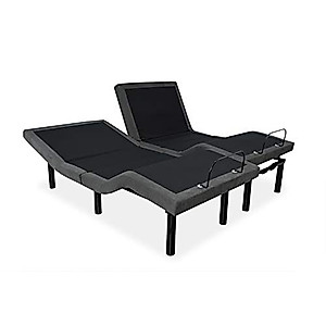 iDealBed iQ5 Luxury Hybrid Mattress and Adjustable Bed Sleep System, Pressure Relief Sleep, Zero Gravity, Anti-Snore, Custom Comfort Positions (Split King, Luxury Plush (Medium Soft) + 4i Custom)