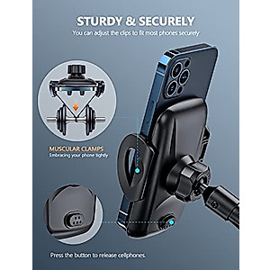 WeGuard Cup Holder Phone Mount, No Shaking Cup Phone Holder for Car Rock Solid Car Phone Holder Mount for Cars, Trucks, SUVs etc, Compatible with iPhone 14 13 Plus Pro Max Samsung All 4-7'' Phones