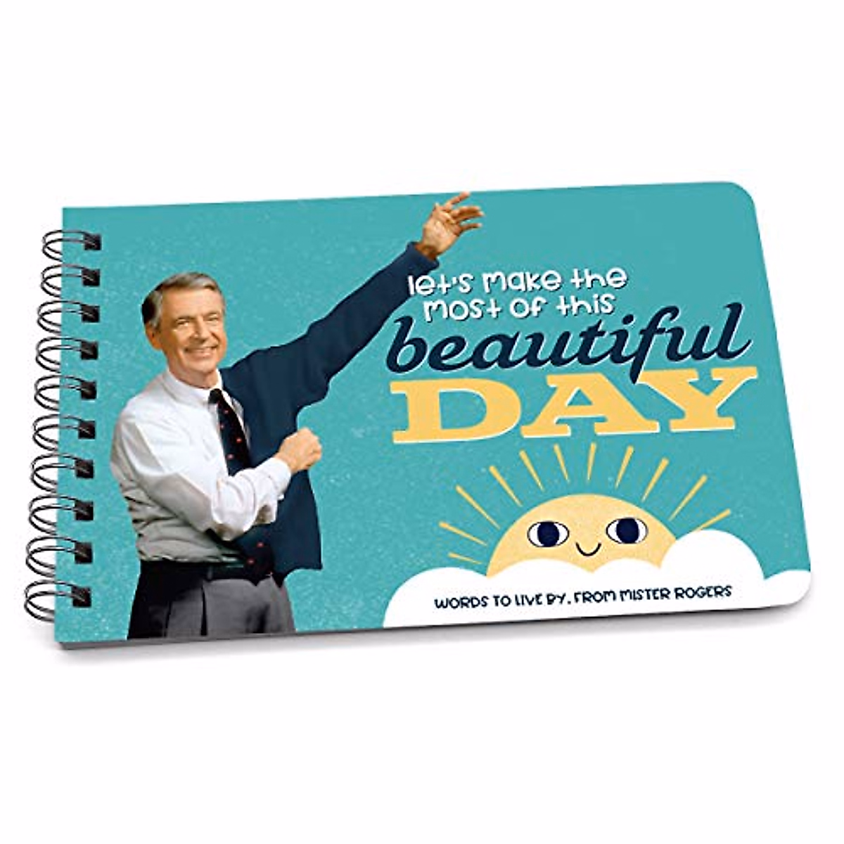 Papersalt Mister Rogers Merchandise - Let's Make The Most of This Beautiful Day Book of Quotes