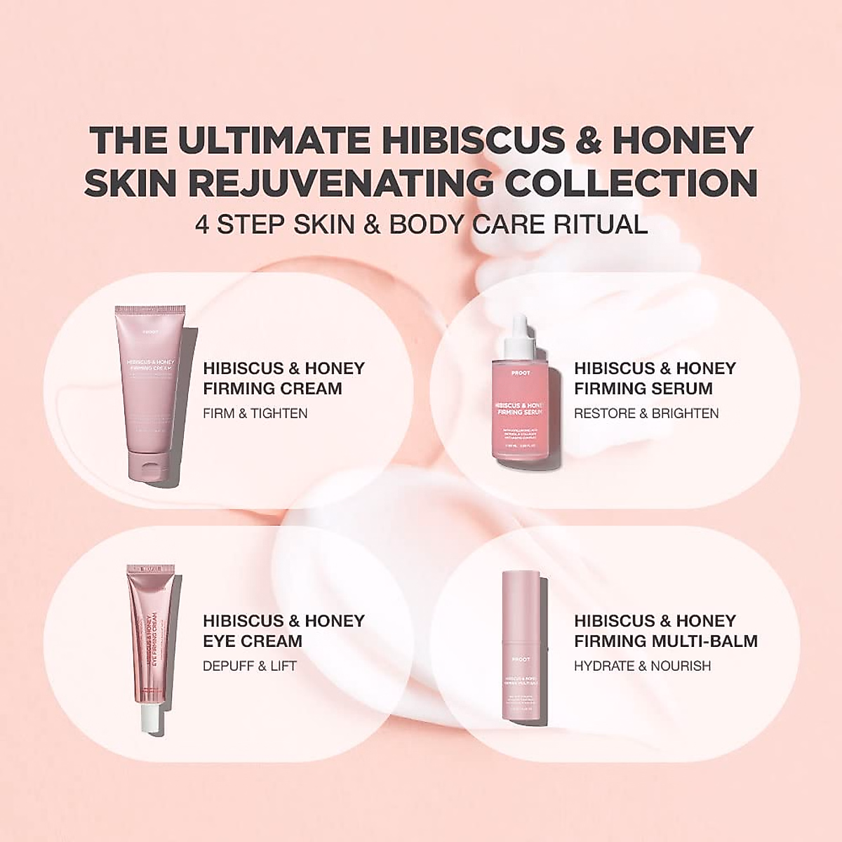 Hibiscus and Honey Firming Cream | Concentrated Complex | Lightweight Neck Firming Cream for Sensitive and All Skin Type | Formulated with Collagen Centella Asiatica, and Other Natural Ingredients |