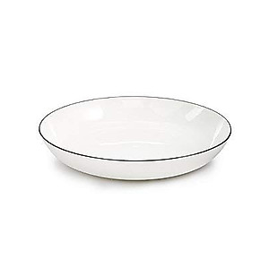 Hotel Collection Black Line Dinner Bowl