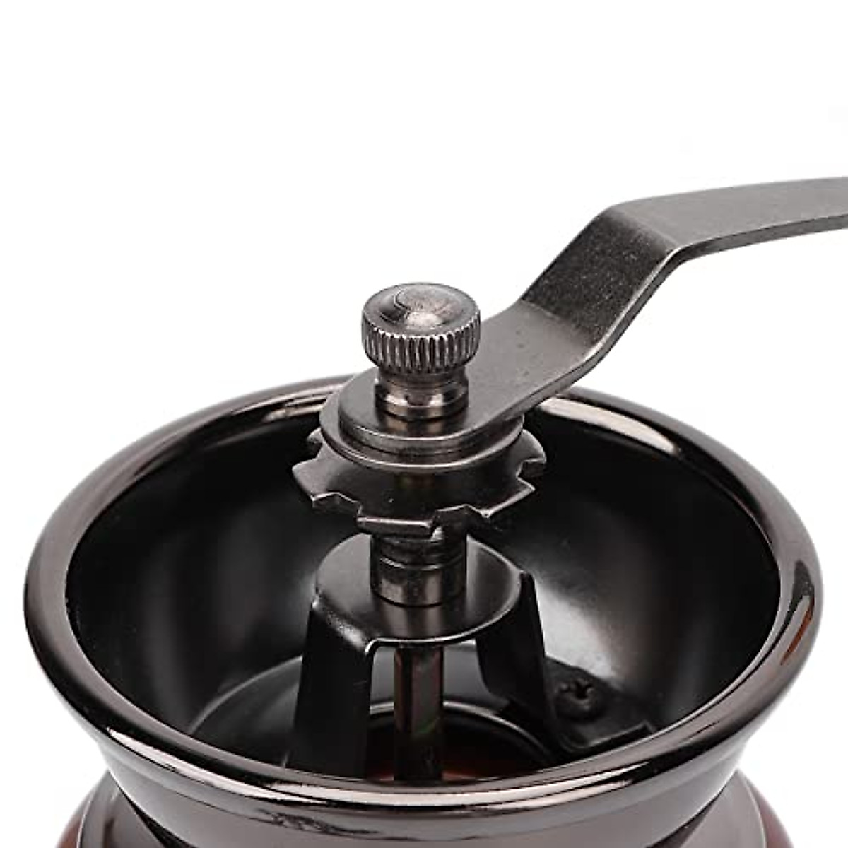 Manual Coffee Grinder with Ceramic Burr for Beans, Espresso, And Spices, Manual Coffee Bean Grinder with Adjustable Conical, Burr Grinder, Espresso Grinder Grain Mill