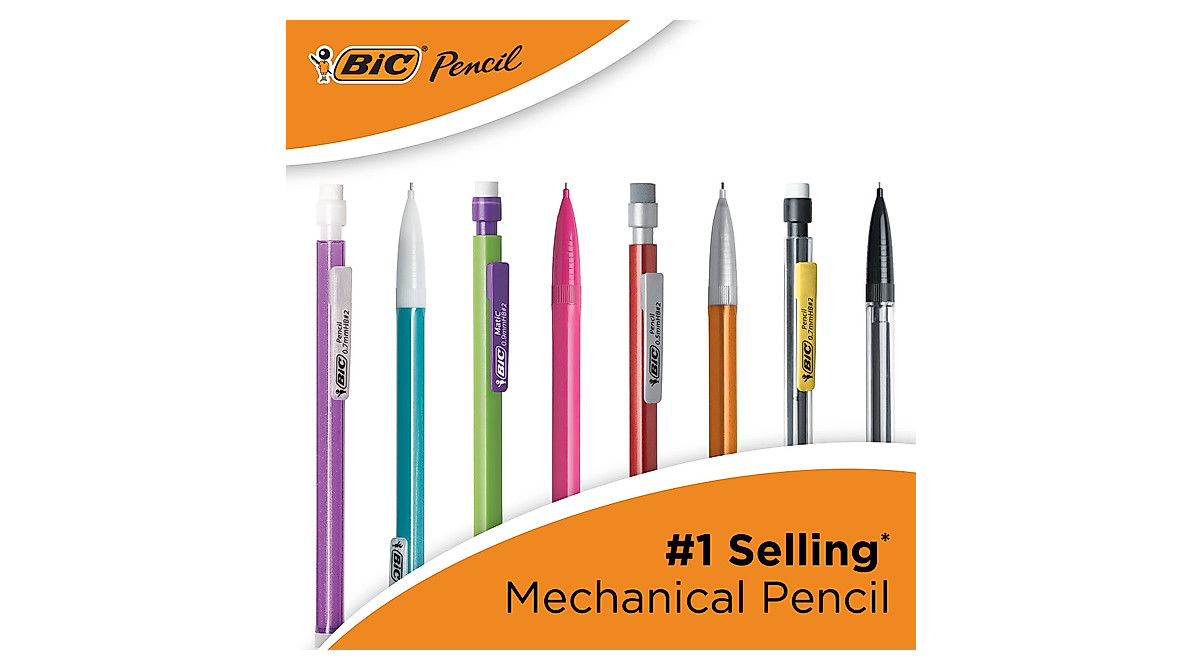 BIC Xtra-Strong Mechanical Pencils - 0.9mm Break-Resistant Lead
