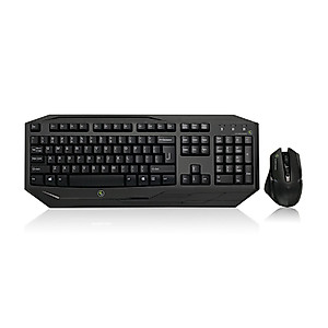 IOGEAR Kaliber Gaming Wireless Gaming Keyboard and Mouse Combo, GKM602R