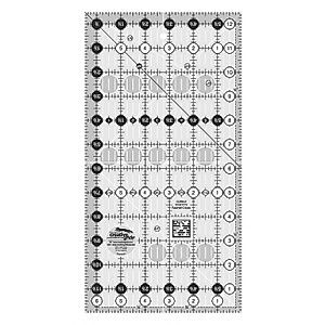 Creative Grids Quilt Ruler 6-1/2in x 12-1/2in - CGR612
