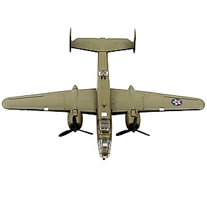 TECKEEN Alloy B-25 Bomber Mitchell Aircraft Model Aircraft Model 1:144 Model Simulation Science Exhibition Model