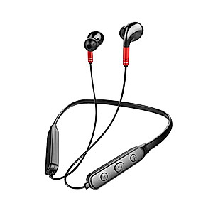 ZZKHGo Halter Neck Wireless Bluetooth Headphones - Multi-Function Sports Earbuds in-Ear 5.0 Unisex IPX5 Earphone for Sports Gifts