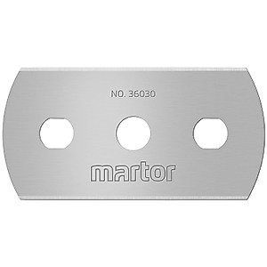 Martor 36030.50 Number 36030" Industrial Blade, Silver