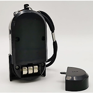 HITBEAT 2 Packs 120DB Portable Mini Motion Detector Alarm Siren with Keychain & LED Light & Battery, Home Hotel Door Room Security