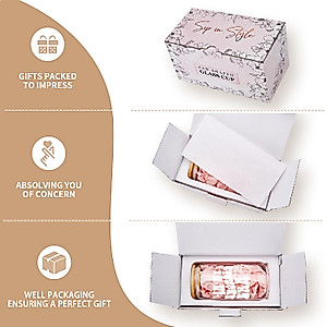 mozaba Engagement Gift - Engagement Gifts for Her - Engaged Gifts - Fiance Gifts for Women - Happy Cool Engagement Party Gifts Present - Future Mrs Bride to Be Gifts - in My Engaged Era Glass Cup