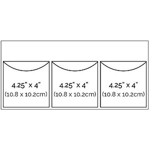 Totally-Tiffany Storage Cards PCK, Triple Pocket