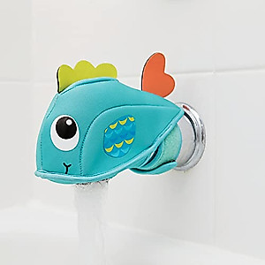 Infantino Cap The Tap Bath Spout Cover, Unisex Multicolor Bath Accessory, Whale