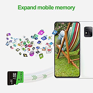 KEXIN 32GB Micro SD Card 32 GB Class 10 Ultra Micro SDHC UHS-I Bulk Memory Card C10, U1, 10 Pack Bulk Micro SD Card