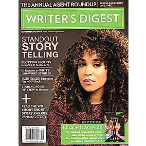 Writer's Digest Magazine, * September / October, 2021 * Volume, 101 * No. 05 * Display until November, 02nd 2021 ** ( PLEASE NOTE: ALL THESE MAGAZINES ARE PETS & SMOKE FREE. NO ADDRESS LABEL, FRESH STRAIGHT FROM NEWSSTAND. (SINGLE ISSUE MAGAZINE)