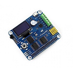 Pioneer600 Expansion Board for Raspberry Pi 1 2 3 4 with USB to UART I/O OLED Display RTC AD/DA GPIO IR Sensor DS18B20 Components