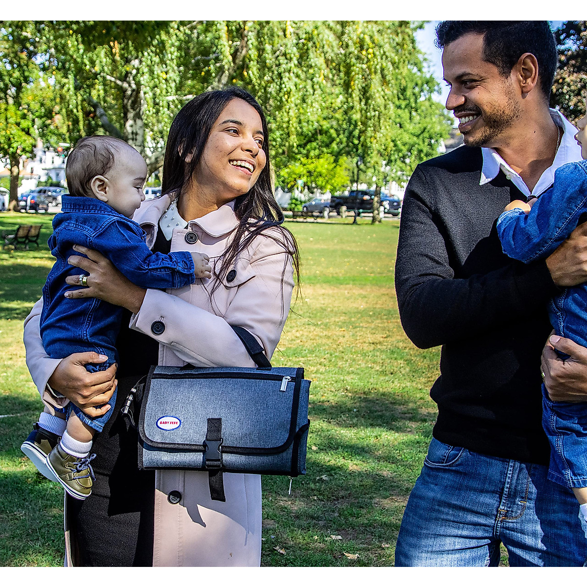 Baby Changing Pad with Wipes Pocket - Detachable Portable Changing Pad, A Comfy Diaper Changing Pad Gift for Newborn Boy & Girl