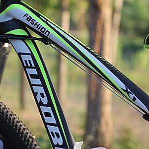 EUROBIKE Mountain Bike 27.5 for Men and Women X1 Frame Adult 3 Spoke Wheel (Yellow)