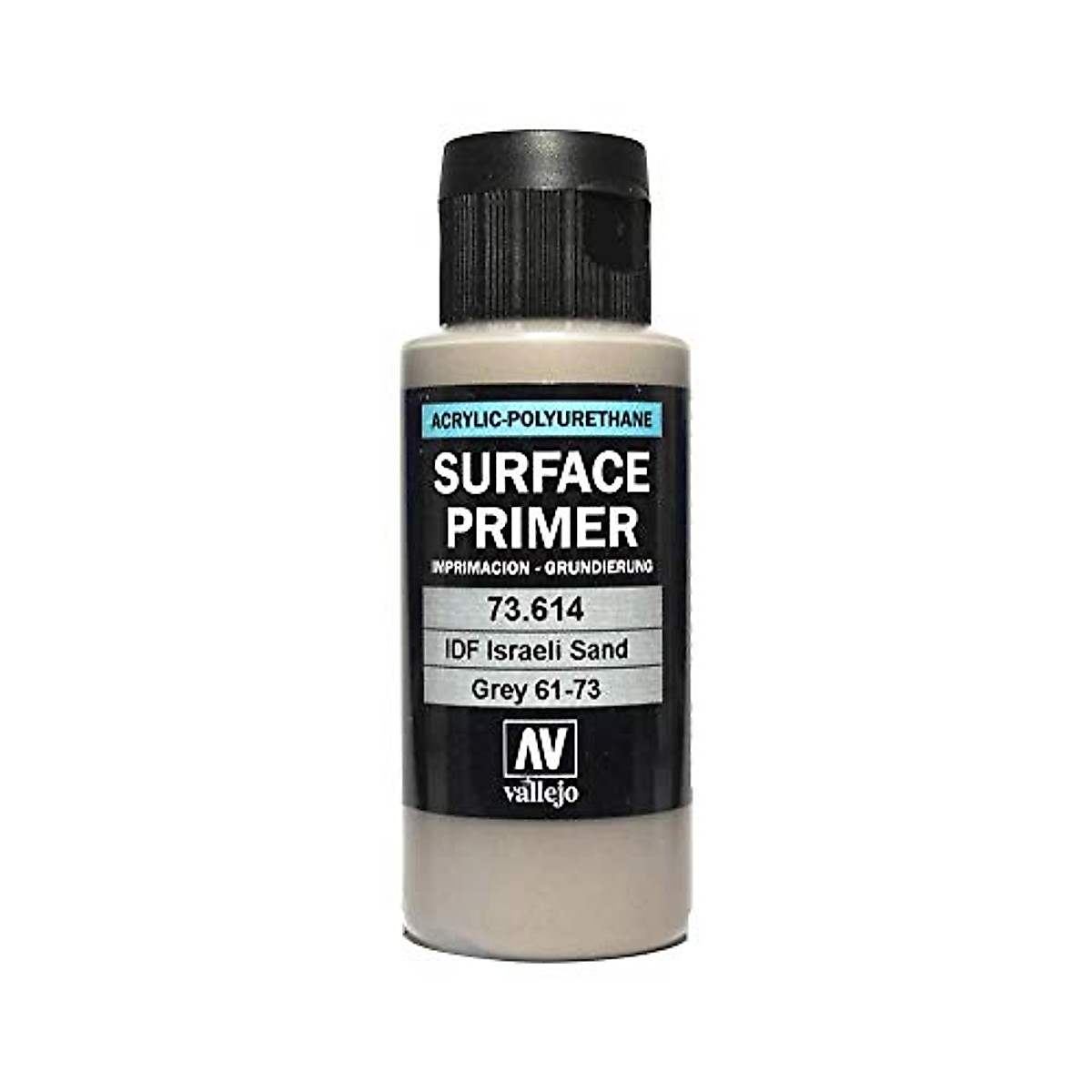 Vallejo IDF Israeli Sand Grey Primer Acrylic Polyurethane, 60ml