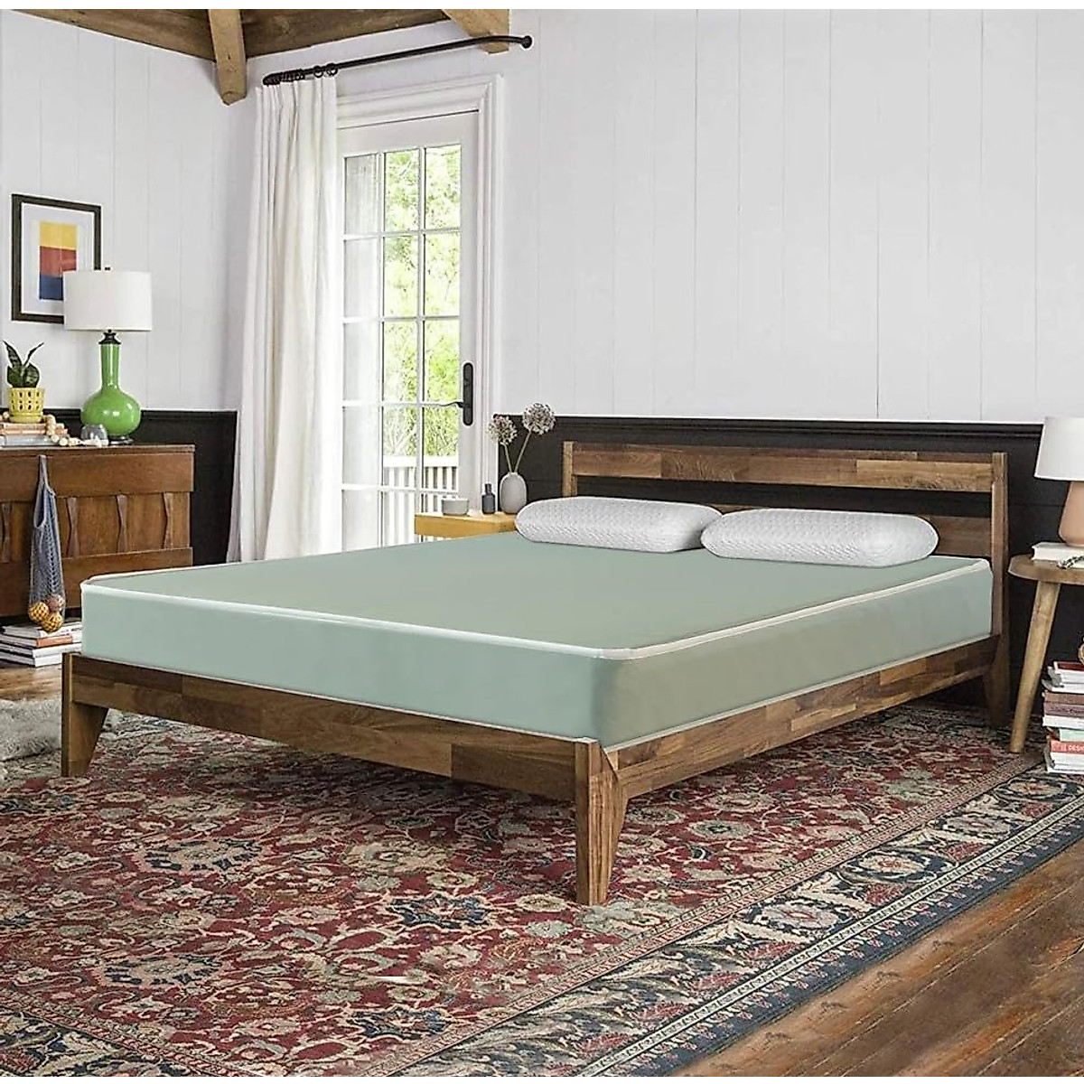 Mielmoon The Original Medical Waterproof Mattress Vinyl Double Sided Tight top USA,Adaptive Foam & Pressure Relief - Orthopedic Mattress-Any Age Any Purpose Cooling Firm (6", COT 36")