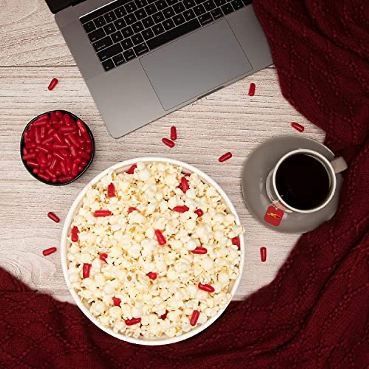 Hot Tamales Fierce Cinnamon Candy, 5oz Theater Box, Pack of 12