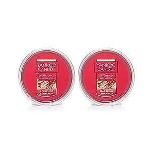 Yankee Candle 2 Pack Sparkling Cinnamon Easy MeltCup 2.2 Oz.