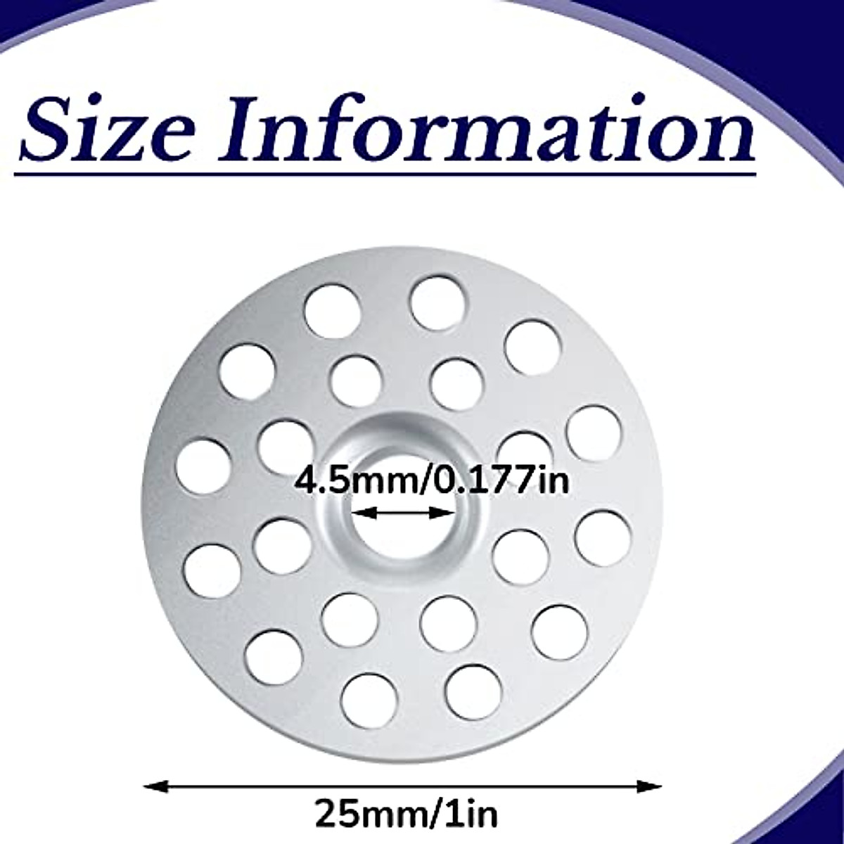 1 Inch Plaster Washers Metal Washers for Screws Plaster Repair Rings Plaster Buttons Profile Washer Flat Washers for Wall Ceiling Drywall Plaster Repair