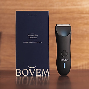 BOVEM Globe Trimmer 2.0 Electric Razor for Men Pubic Hair, Body Hair Trimmer, Groin Hair Trimmer For Men, Balls Trimmer Men Electric Shaver, Mens Grooming Kit – Body, Face, Groin & Beard Hair Clippers