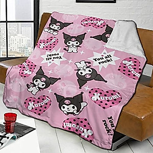 Ultra-Soft Micro Fleece Blanket Plush Lightweight Throw Blankets for All Seasons Living Room Bed 50"X40"