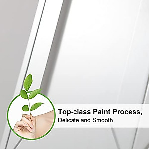 ZJWSRSST 23"x22 Bathroom Wall Cabinet Wooden Medicine Cabinet MDF Material Storage Organizer with Buffer Hinges; Adjustable Shelves Cupboard Storage Cabinet with Handles