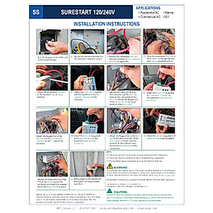 Eltwin Hyper SureStart 16-32A Soft Start with Reverse Motor Protection. Reduce The Start up Current of Your HVAC Unit by up to 70%. Easy to Install., Gray